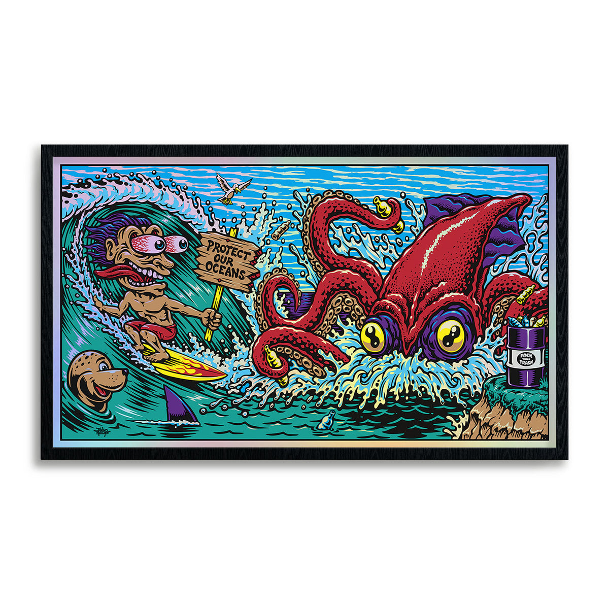 "Protect Our Oceans" by Jimbo Phillips – PangeaSeed